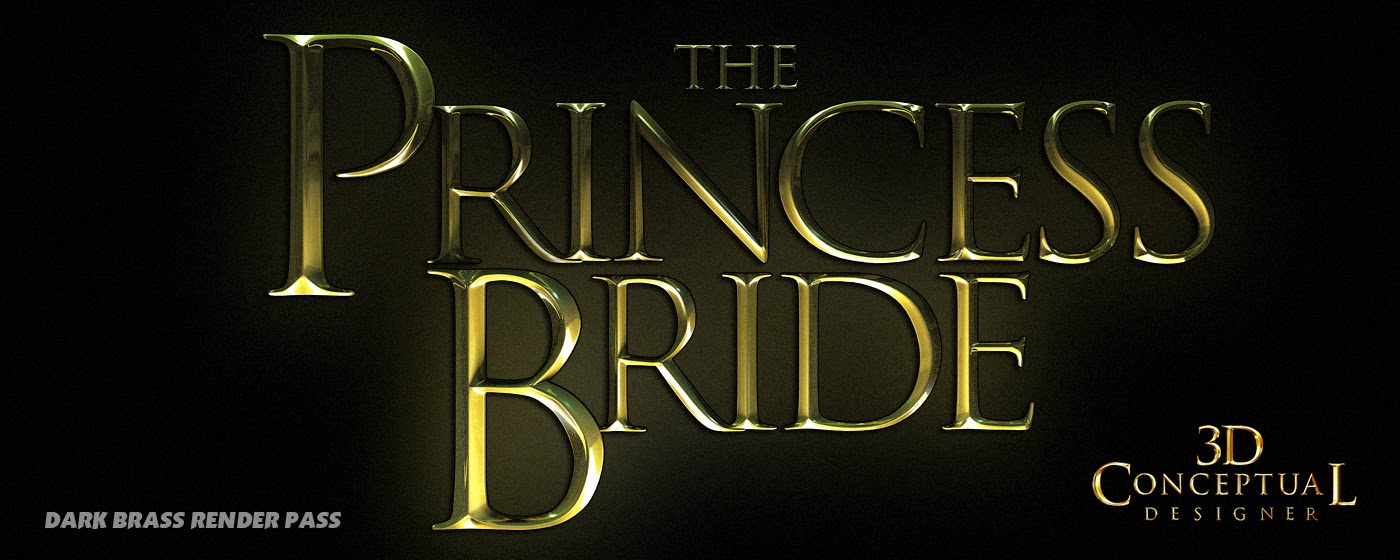 3DconceptualdesignerBlog: Project Review: The Princess Bride-Key Art 3D ...